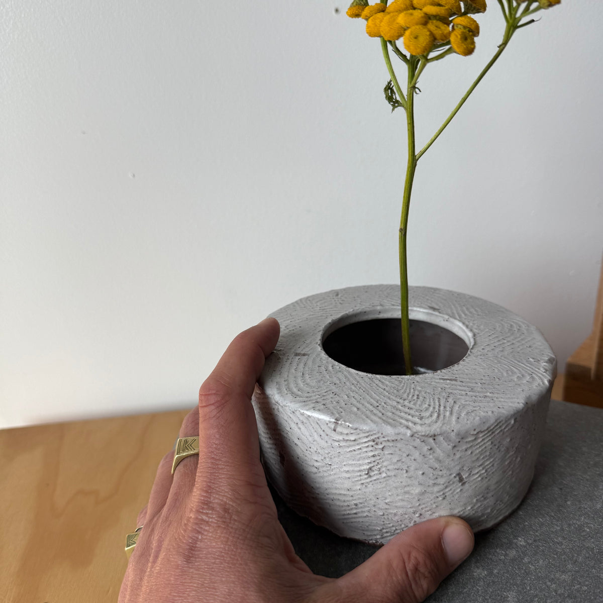 Circle Opening Vase by Adam Greutzmacher – Upstate MN