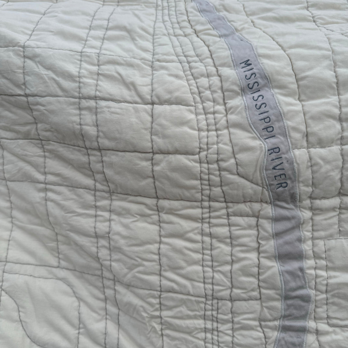 Minneapolis Quilt in White by Haptic Lab – Upstate MN