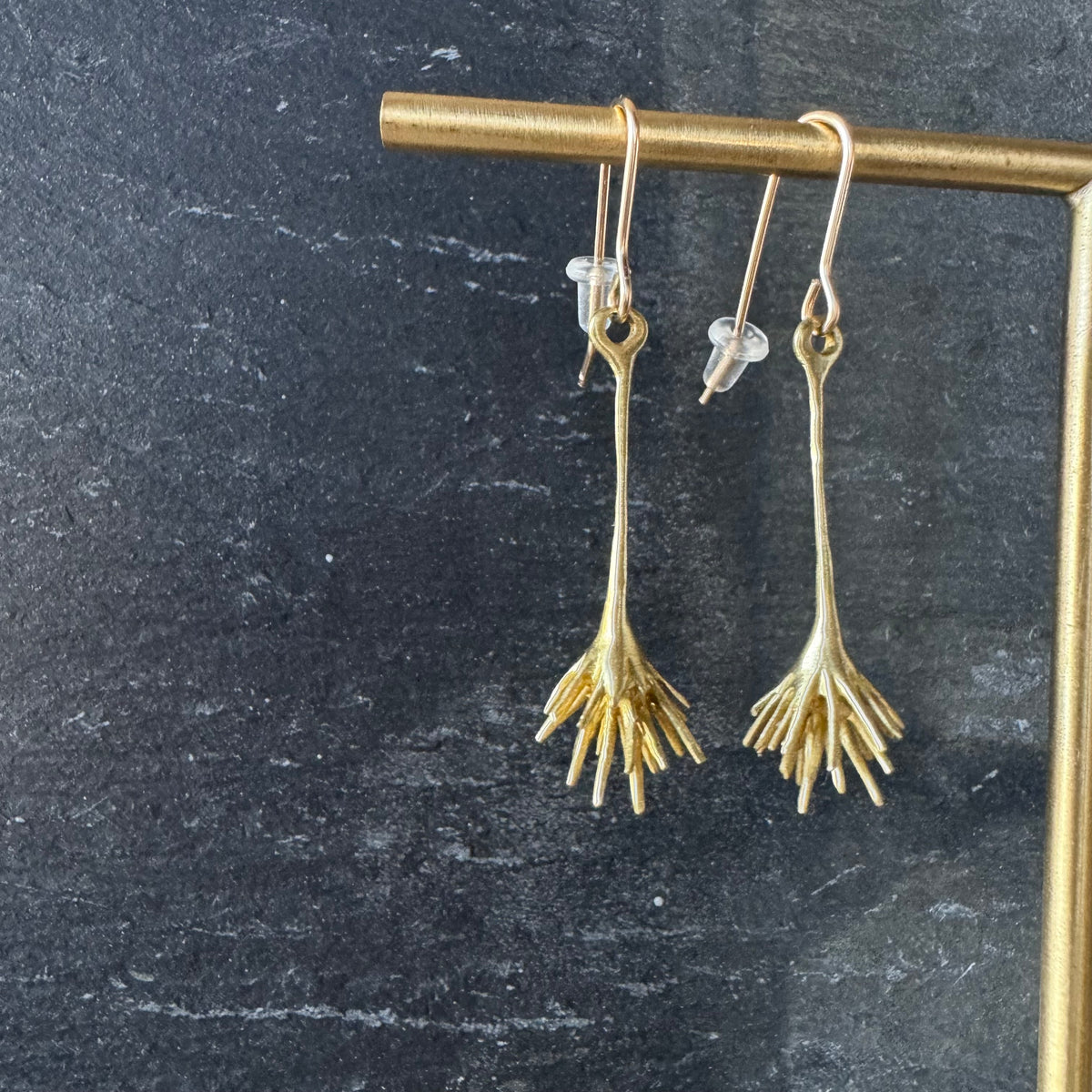 Thistle Drop Earrings by Blackwing Metals – Upstate MN