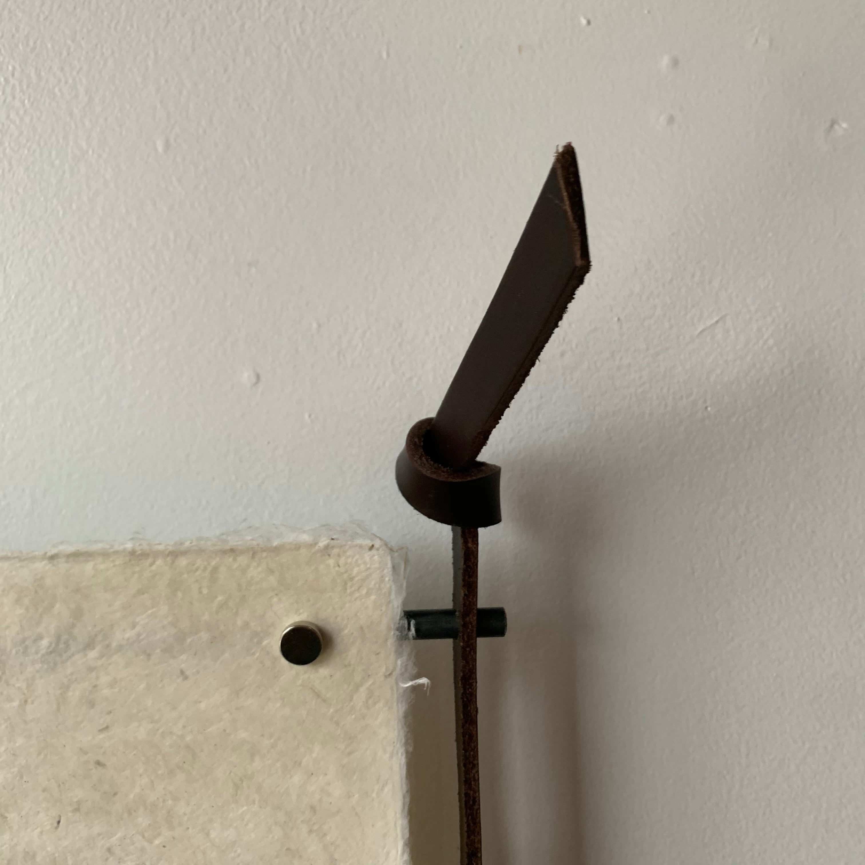 Leather and Steel Frame for Barloga Prints – Upstate MN